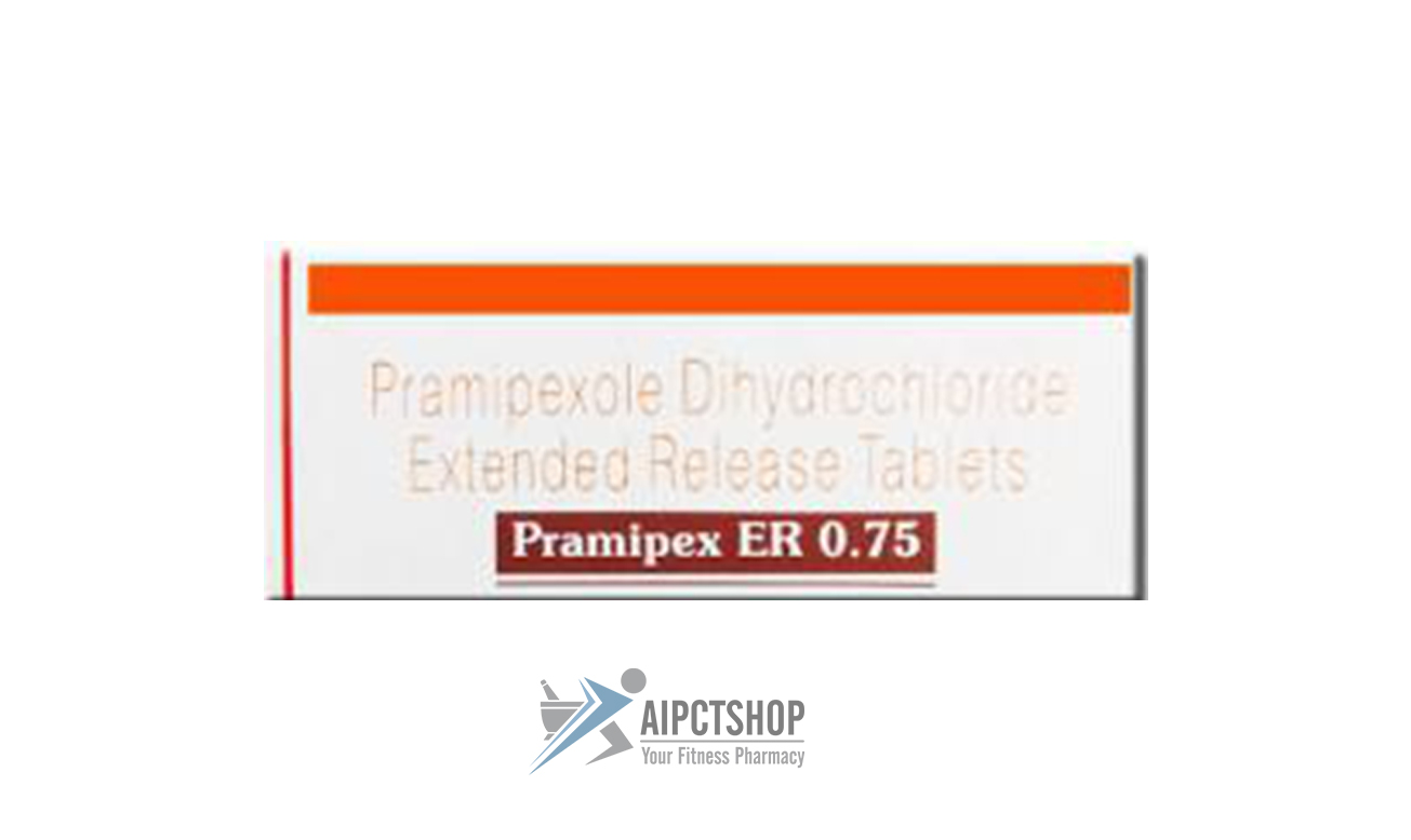 Buy Pramipex (Pramipexole) .75 mg 30 tablets online - aipctshop.com
