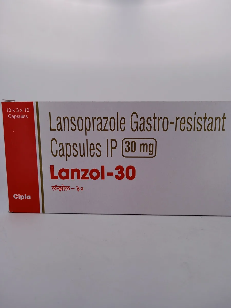 LANZOL 30 MG - 10 CAPSULE - Body Builders Pharmacy