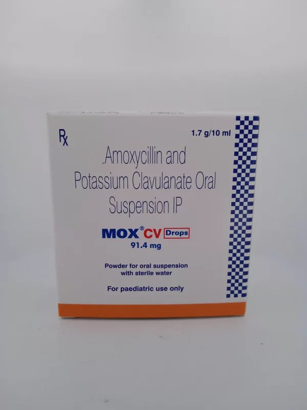 MOX CV DROPS 91.4 MG - 1 BOTTLE OF 1.7g/10ML - Body Builders Pharmacy