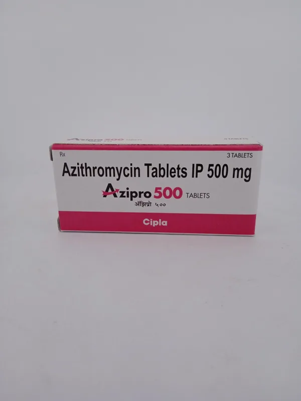 AZIPRO 500 MG - 3 TABLET - Body Builders Pharmacy
